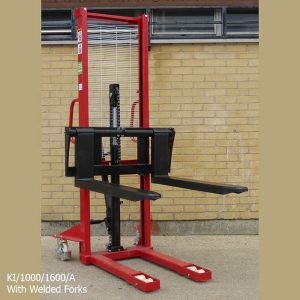 Manual Pallet Stackers with Adjustable Forks (KI1000A) - LiftMate
