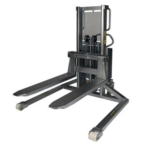 Stainless Steel Semi-Electric Straddle Stackers - LiftMate