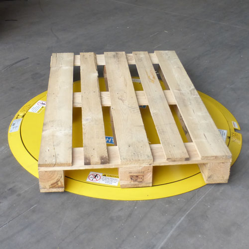 2t Pallet Disc Turntable with Circumference Ramp - LiftMate
