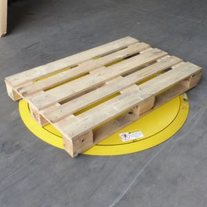 2t Pallet Disc Turntable with Circumference Ramp - LiftMate