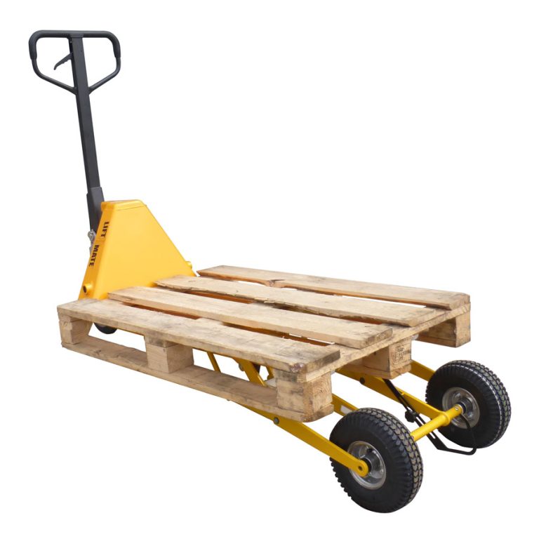 Terrain Load Wheels Attachment for Hand Pallet Trucks - LiftMate