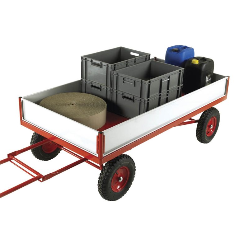 Turntable Trailer with Steel Deck and Removable Sides - LiftMate